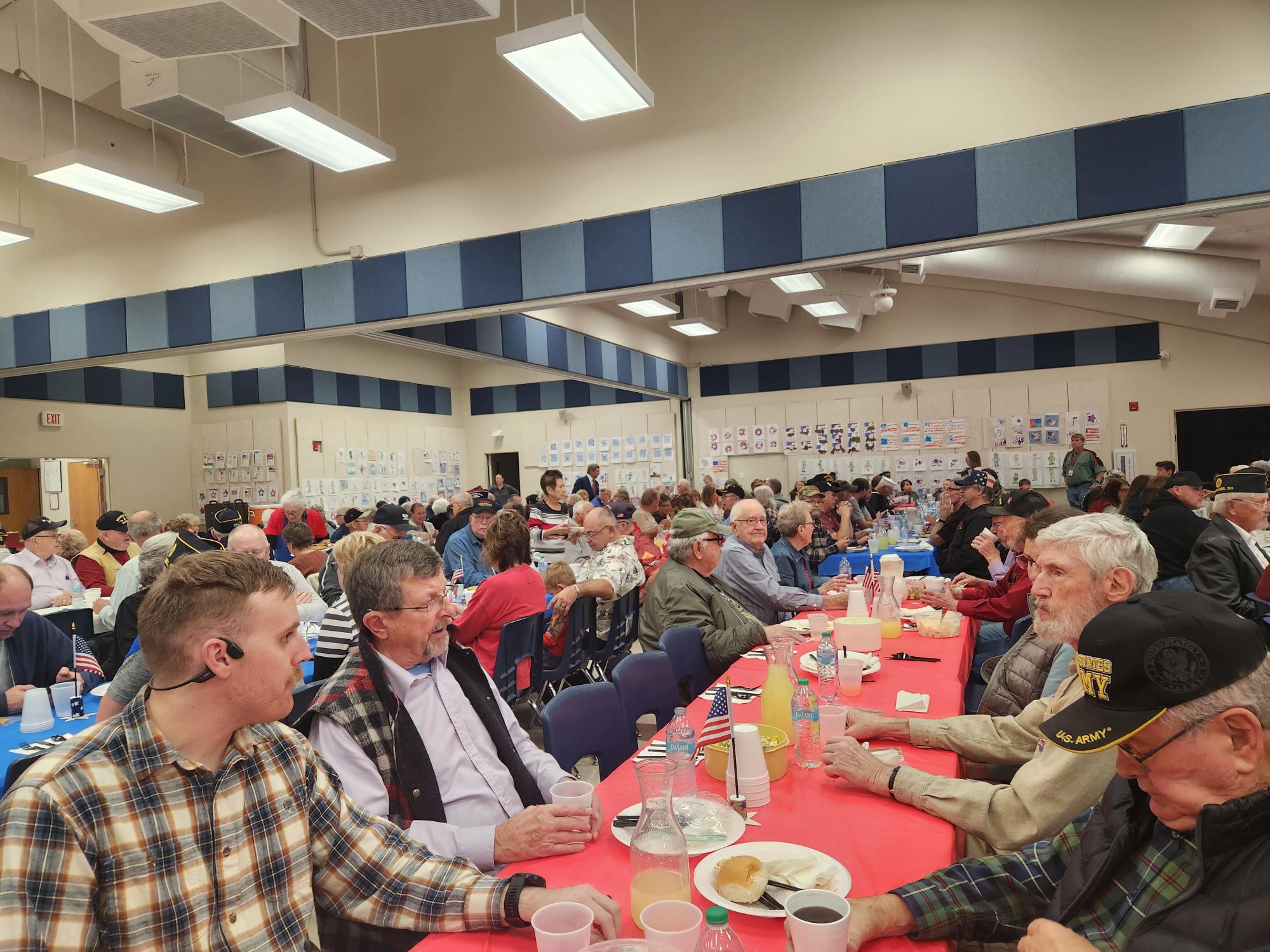 Davison County Veterans Day gathering draws a big crowd to celebrate ...