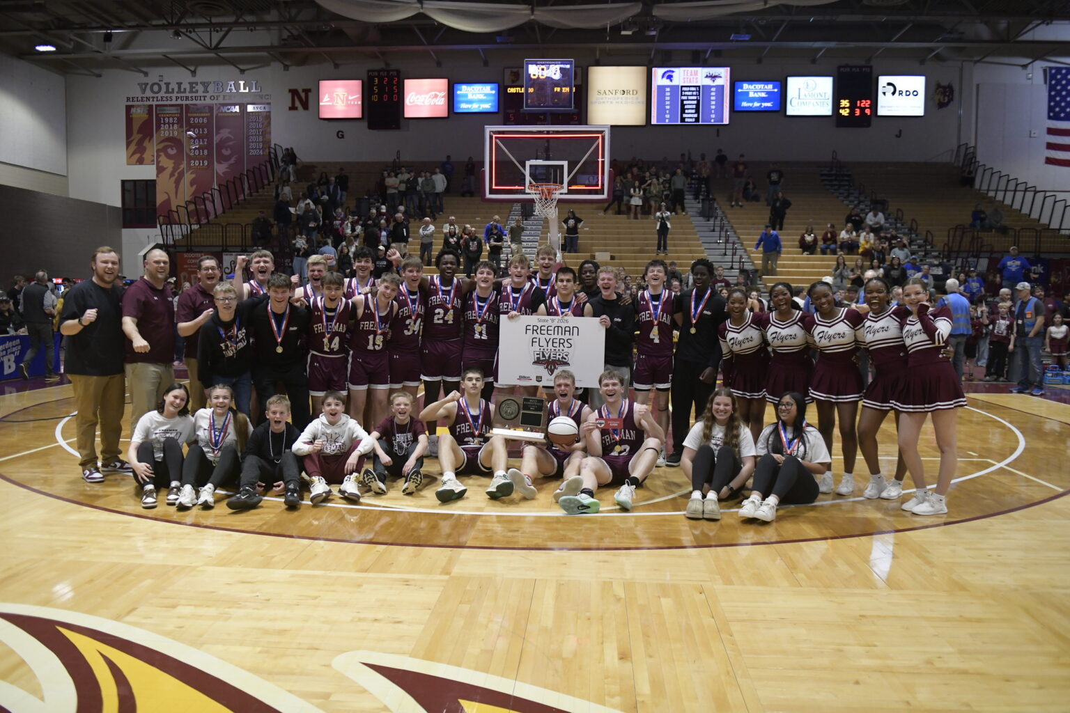 Freeman Caps Historic Run with Class B Championship – KORN News Radio